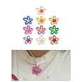 ANXPTIME 10 Color 31x29mm Irregular Small Flower Charm Pendants for ...