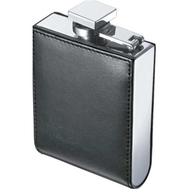 Visol VF1100 Wallet Black Leatherette 6oz Liquor Flask - Walmart.com