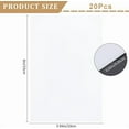 Aluminum Heat Transfer Printing Blank Bndicator Plate White 150x100x0 ...