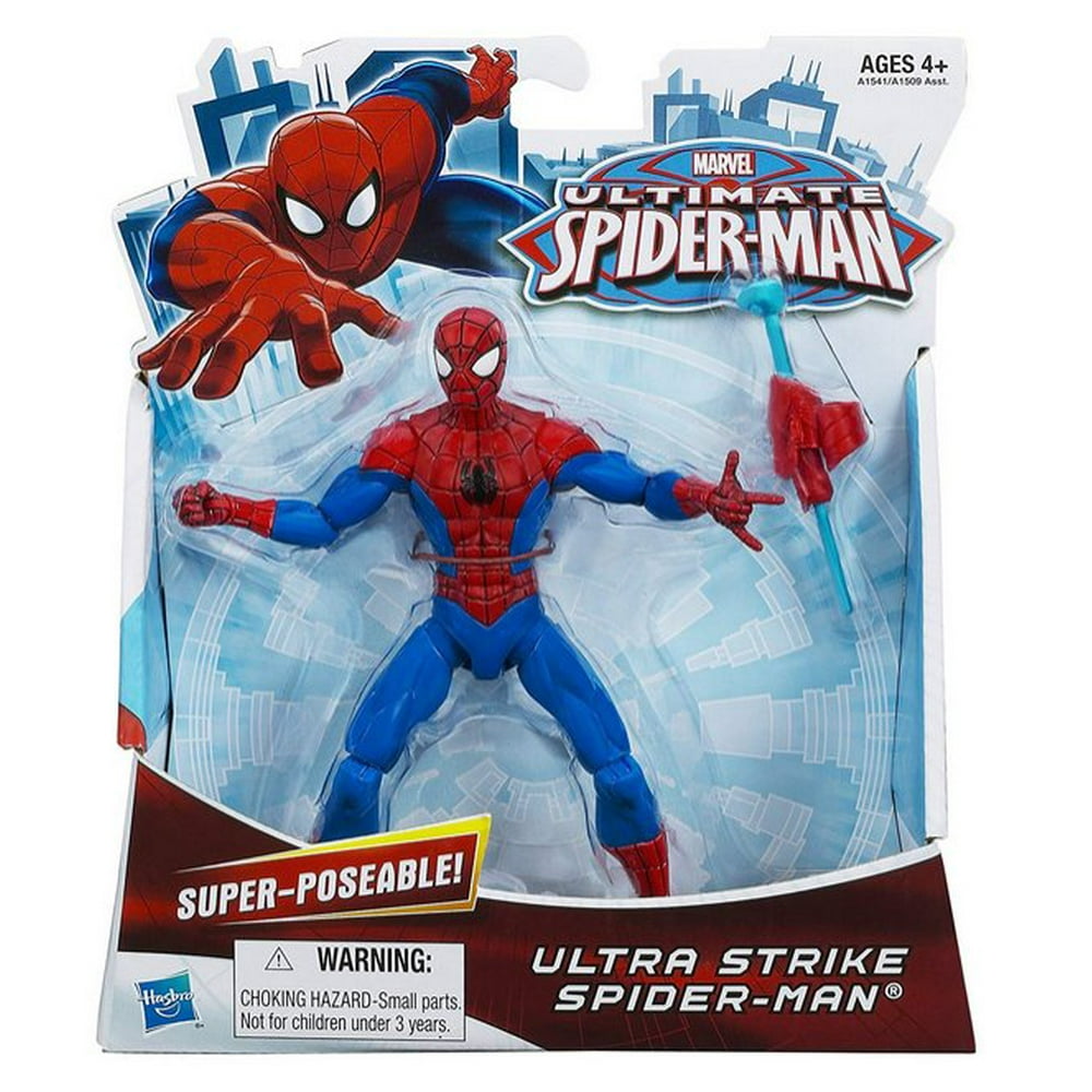 Marvel Ultimate Spider-Man Ultra Strike 6 Inch Poseable Figure ...