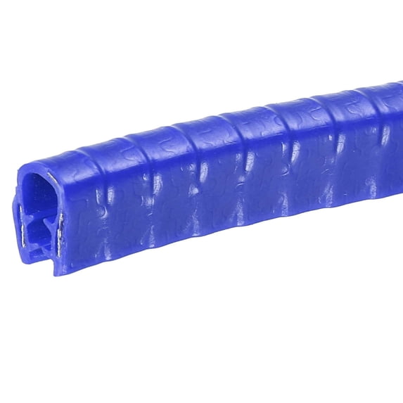 Uxcell Blue U Shape Rubber Fits 1 to 2.5mm Edge 14.76Ft/4.5Meter Edge ...