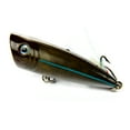 Ozark Trail 1/4 Ounce Black/Silver Popper Fishing Lure - Walmart.com