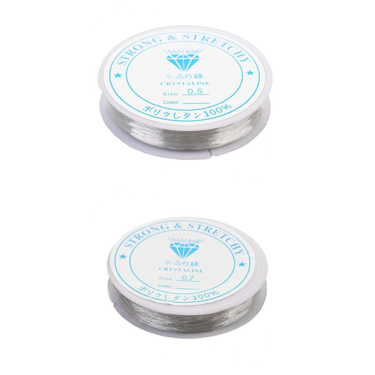 Click here for Tnarru 0.7mm & 0.5mm Elastic Bracelet String Cord... prices