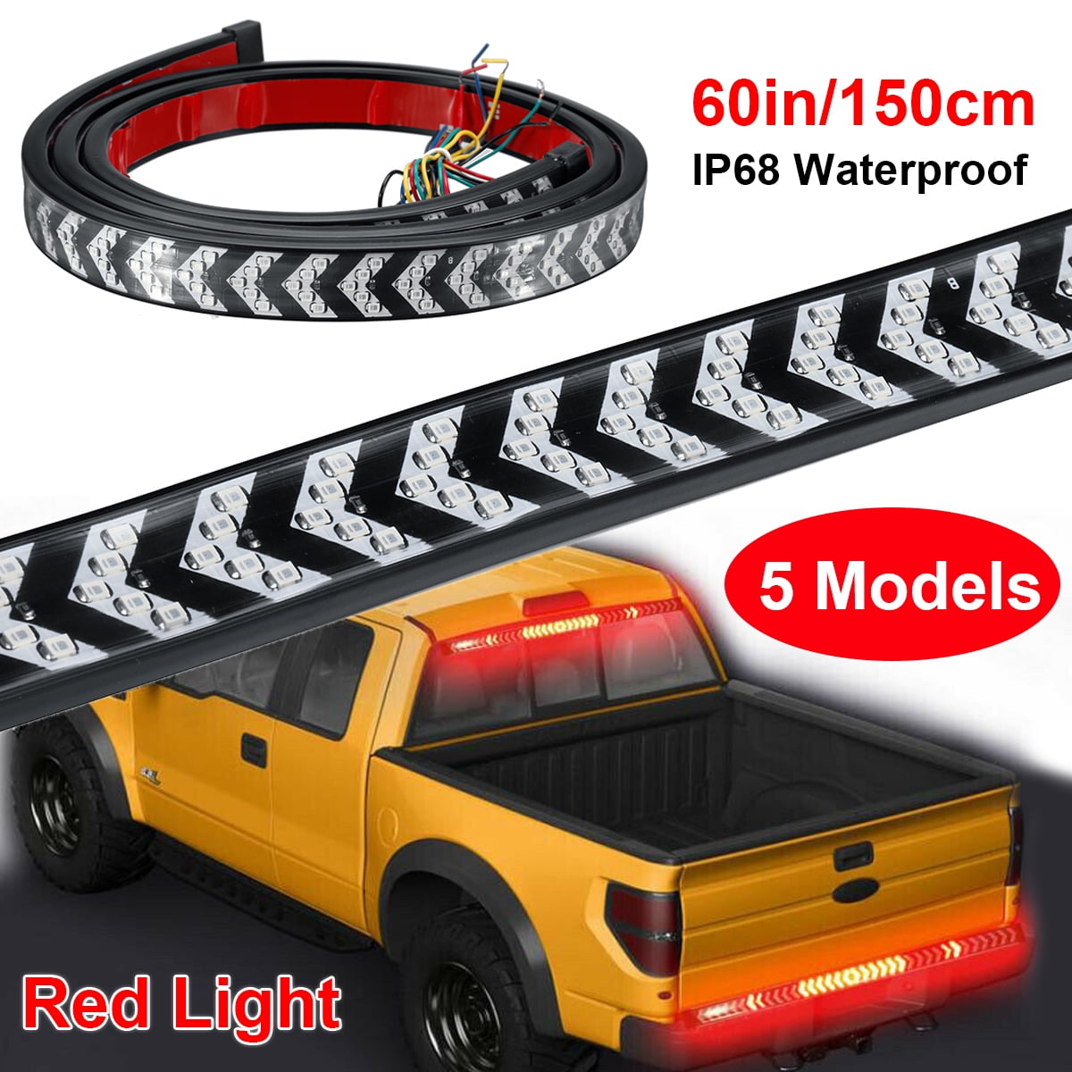LED Brake Light Strip Bar IP68 Waterproof LED Pickup Truck Pick Truck ...