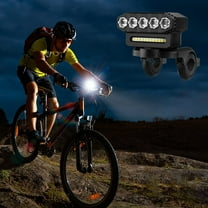 Bicycle Headlight 900 Lumen USB Rechargeable Bike Light with Horn ...