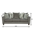 Roundhill Furniture Davoz 2-Piece Living Room Set, Sofa and Cocktail ...