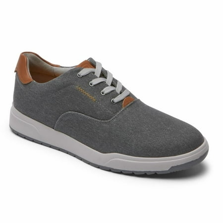 Rockport Men BRONSON CVO GREY CANVAS SHOE - Walmart.ca