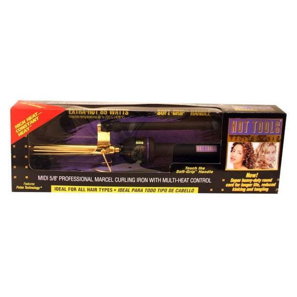 Hot Tools Professional 24K Gold 5/8 Inch Marcel Iron / Wand Model 1104 ...