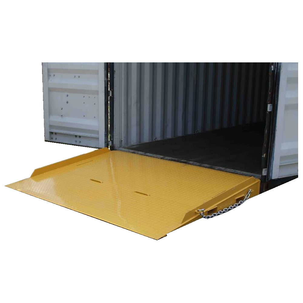 HPDAVV 68'' x 86'' x 6.49'' Heavy Duty Shipping Container Loading Ramps ...
