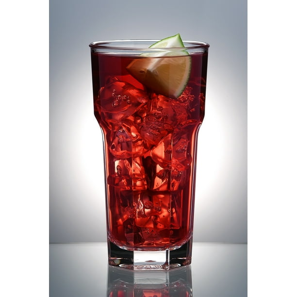 POLYSAFE Unbreakable, Crystal Clear, Stackable, Dishwasher Safe ...