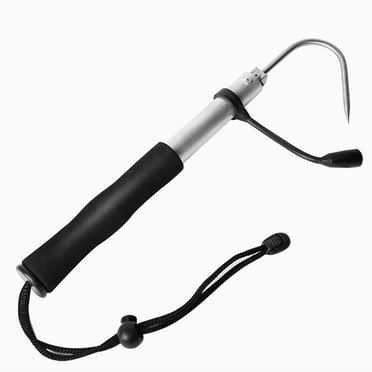 B'n'M 13ft Black Widow Ready Rig, Telescopic Panfish Pole with Hook ...