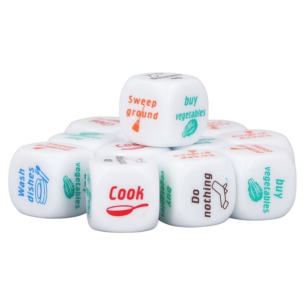 Chore Dice Toy Housework Dados Toma decisiones Juego de roles para el ...