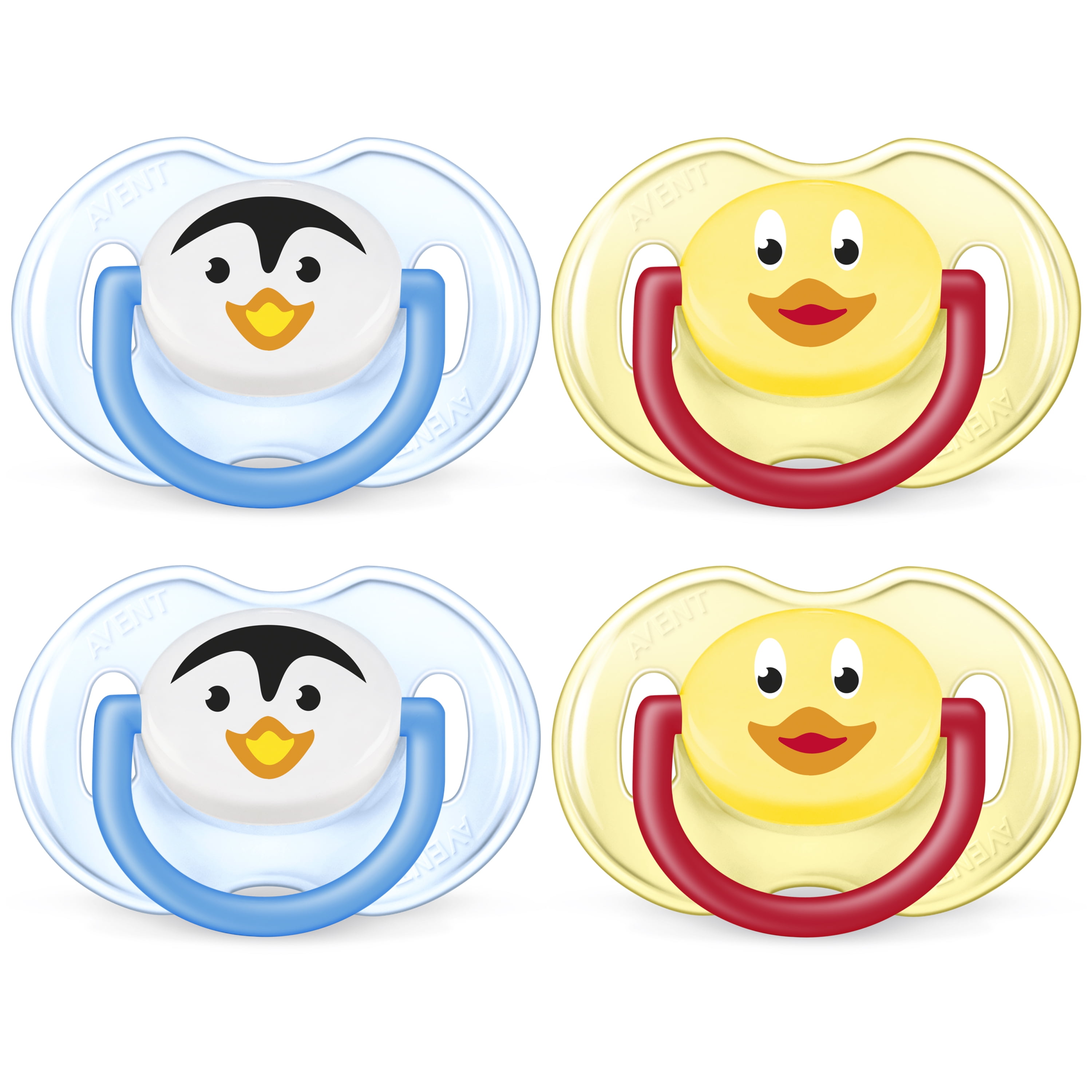 (2 pack) Philips Avent BPA Free Nighttime Infant Pacifier, 0-6 Months ...