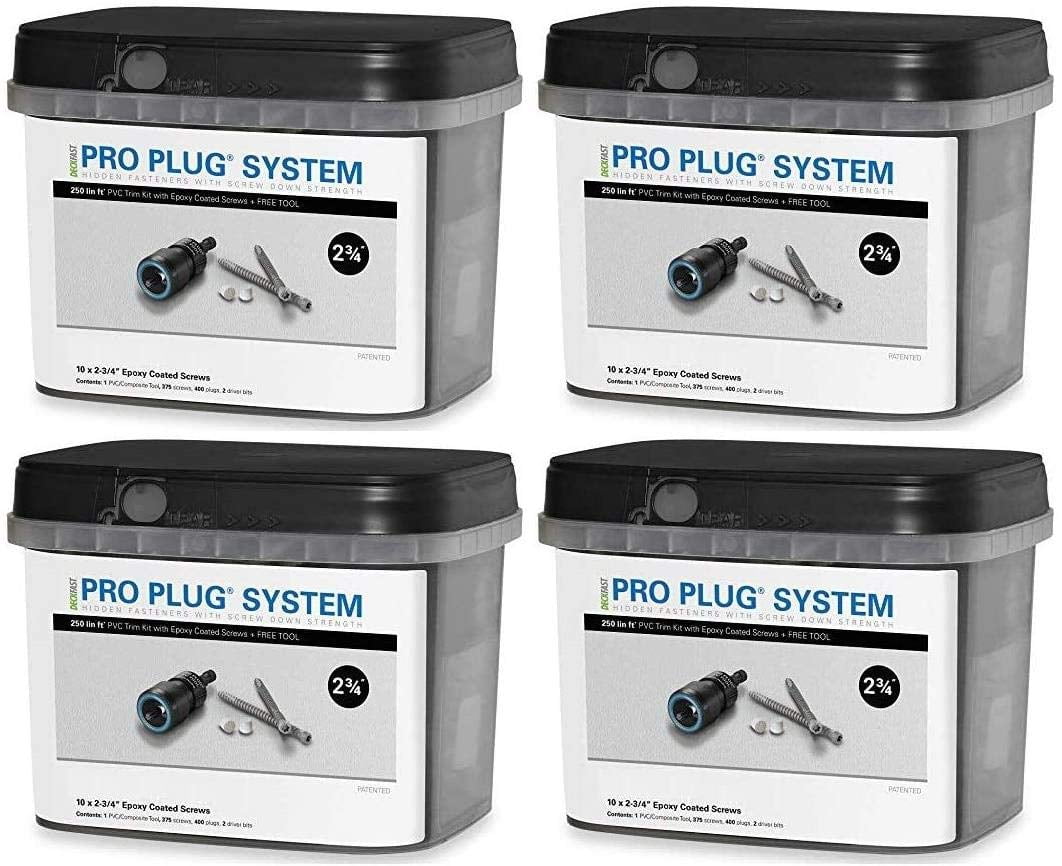 Pro Plug PVC Plugging System for AZEK Traditional Trim - Epoxy Steel ...