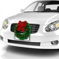 Holiday Decor Automotive Exterior: Lighted Christmas Wreath for Car ...