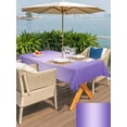 52x70 Tablecloth Rectangle, Purple Ombre Outdoor Tablecloth with ...