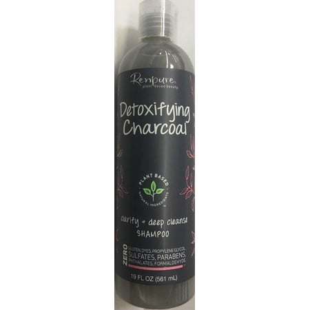 Renpure Detoxifying Charcoal Shampoo 19o - Walmart.com