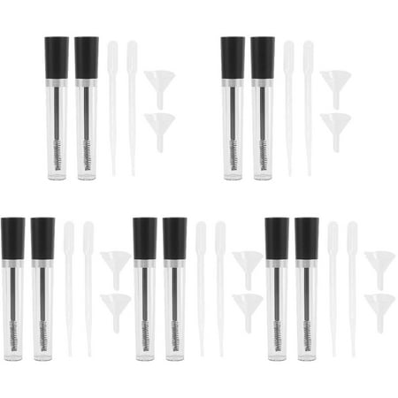 10sets Dropper Inserts Leak Applying Tube Rubber Wand Holder Refillable ...