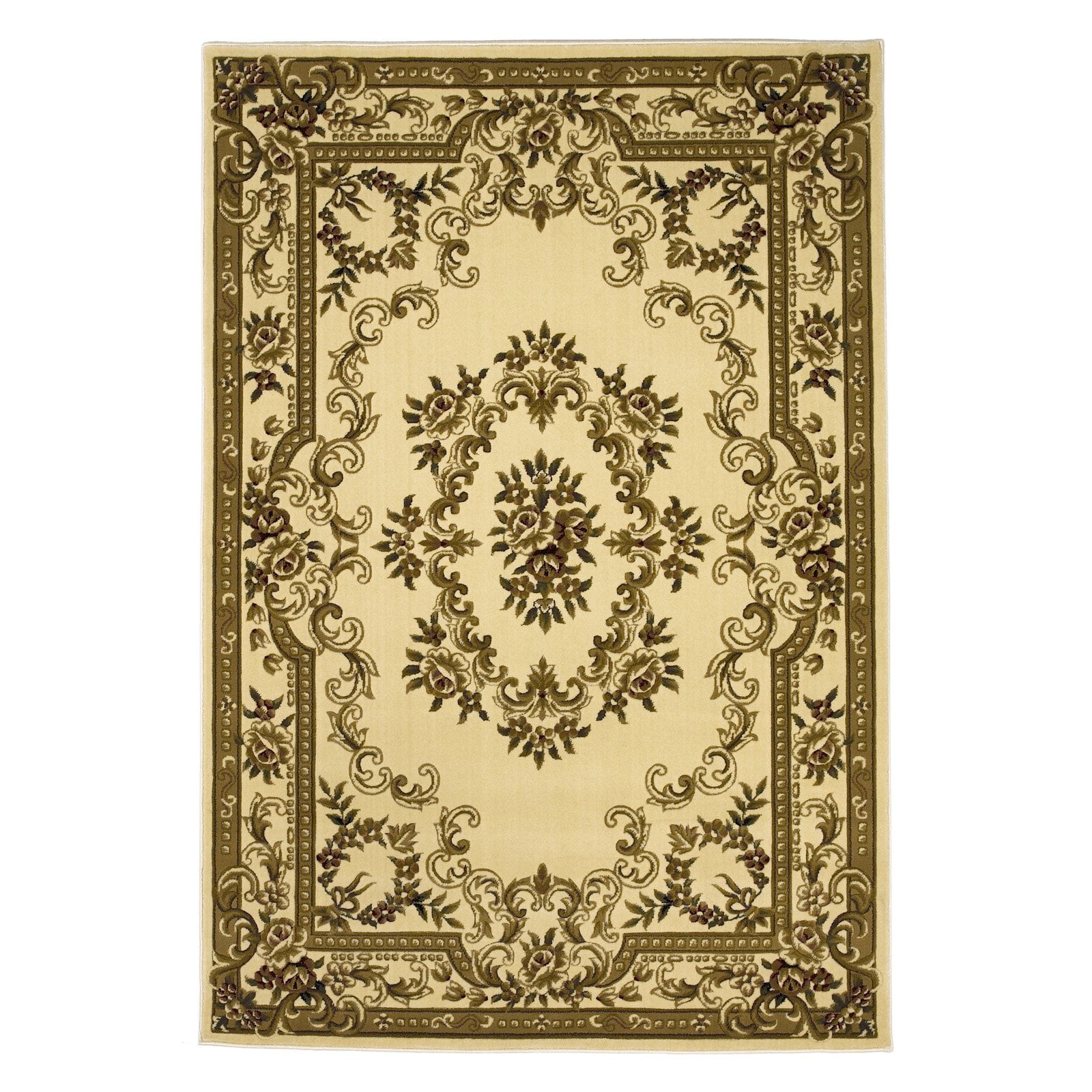 KAS Rugs Corinthian 53 Aubusson Area Rug - Walmart.com