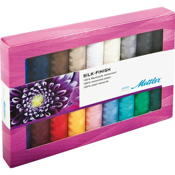 Silk Finish Cotton Thread Gift Pack, 18pk - Walmart.com