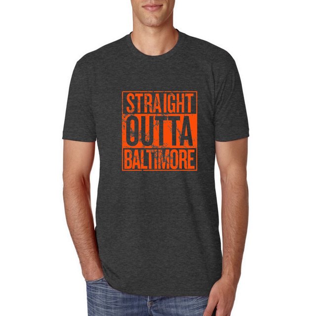 Straight Outta Baltimore BAL Fan | Fantasy Baseball Fans | Mens Sports ...