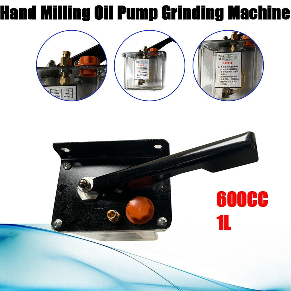 600CC Hand Milling Machine Oil Pump Hydraulic Lubricating Oil Pump ...
