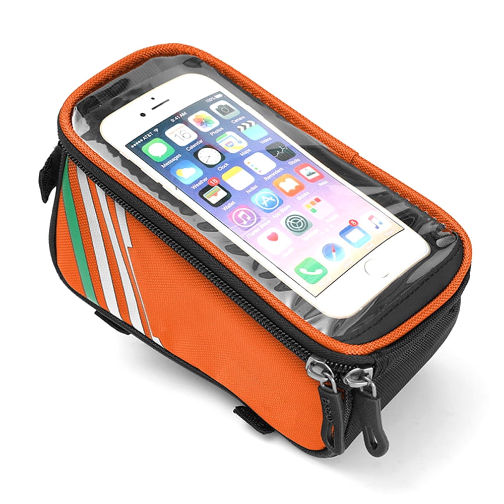 Bags Bicycle Front Tube Frame Cycling Packages Touch Screen Mobile ...