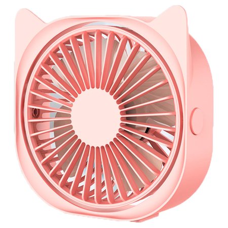 Personal Usb Desktop Cat Ear Fan, 3-speed Portable Cooling Fan Powered ...