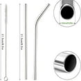 CIYISON Stainless Steel Straight or Bent Drinking Straw For Cold Drink ...