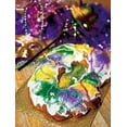 Caluda's Praline Filled King Cake with Icing and Sugar on the Side ...