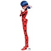 Star Cutouts Miraculous Lady Bug Crouching Cardboard Stand-Up, 46 x 37 ...