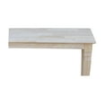 International Concepts Java Console Table Unfinished - Walmart.com