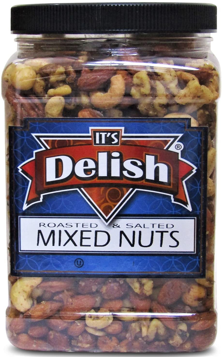 Buy Deluxe Roasted Salted Mixed Nuts in Sea Salt by Its Delish Bulk 2 ...