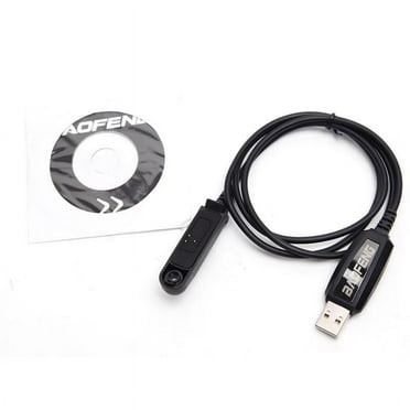 USB Programming Cable With CD For Baofeng UV-5R 82 888S UV-S9PLUS UV-13 16 17 21 Pro Quansheng ...