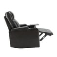 Nestfair Black Power Motion Recliner with USB Charging Port and 360 ...