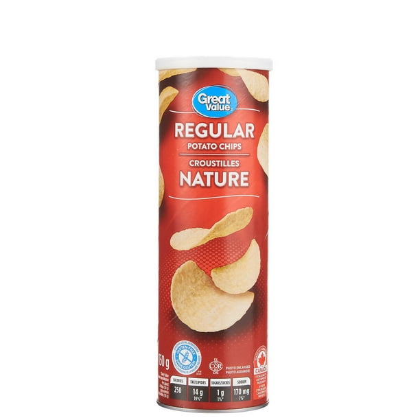 Great Value Regular Potato Chips - Walmart.ca