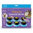 Hunger for Words Talking Pet Essential Words 6-Piece Buttons for Dog ...