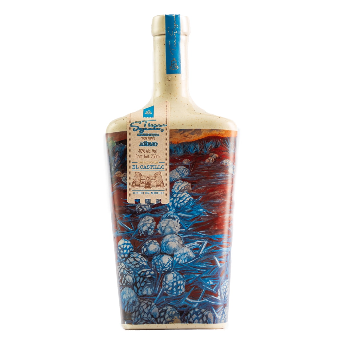 Tequila Tierra Sagrada Añejo Piñas 100% Agave 750 Ml Tierra Sagrada ...