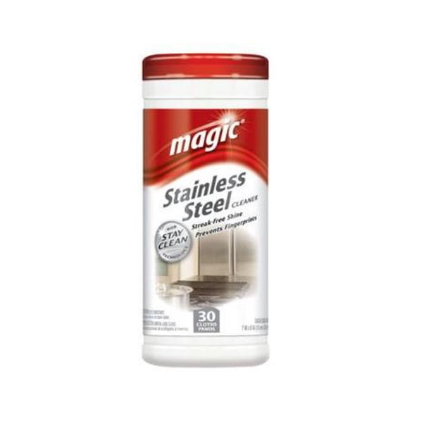 Magic 3060 Stainless Steel Wipes, Count of 30 - Walmart.com