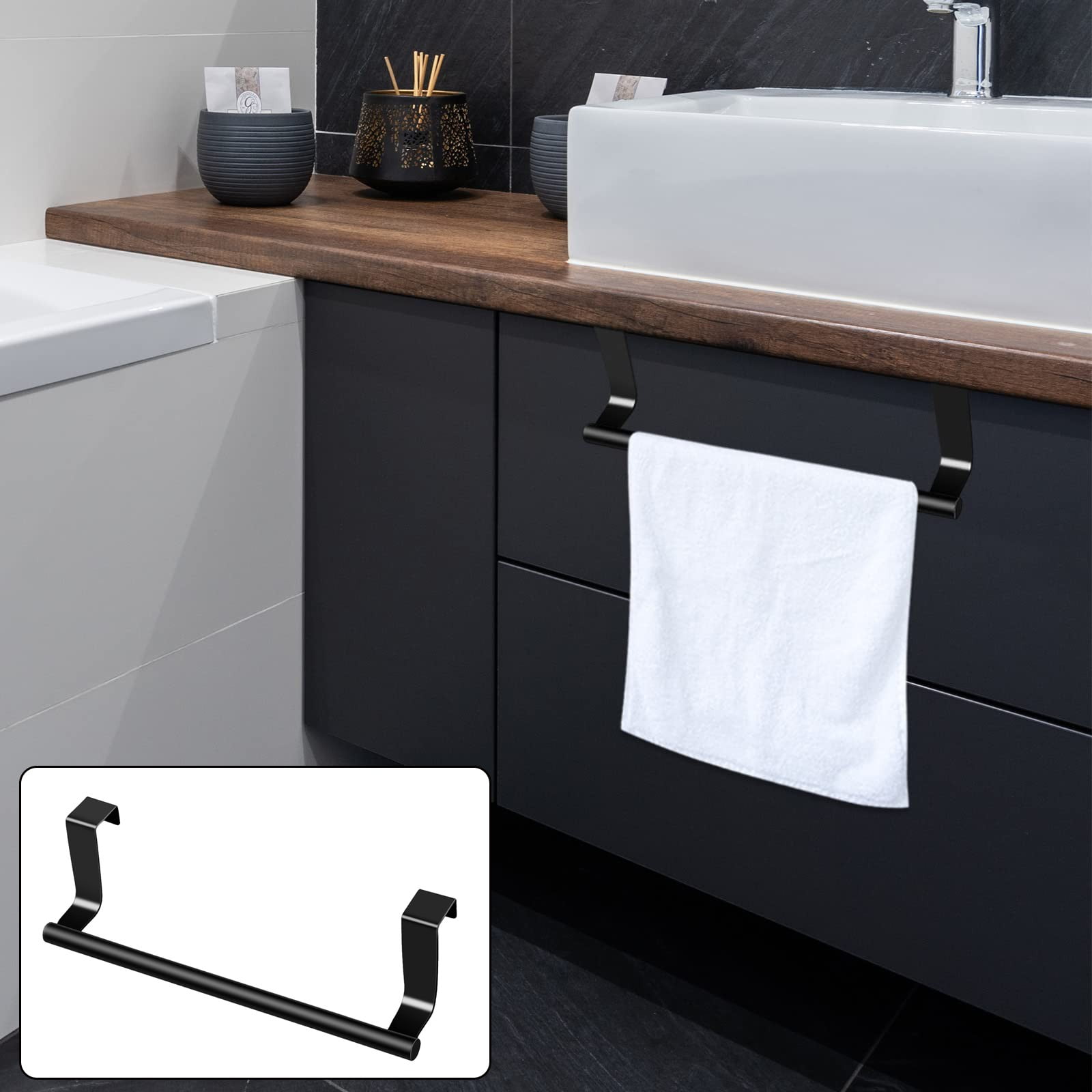 Click here for Boreal Craft No Drill Stainless Steel Towel Rack B... prices