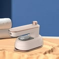 Portable Steam Iron Wet and Dry Mini Ironing Machine Fabric Steam Iron Travel Garment Steamer ...