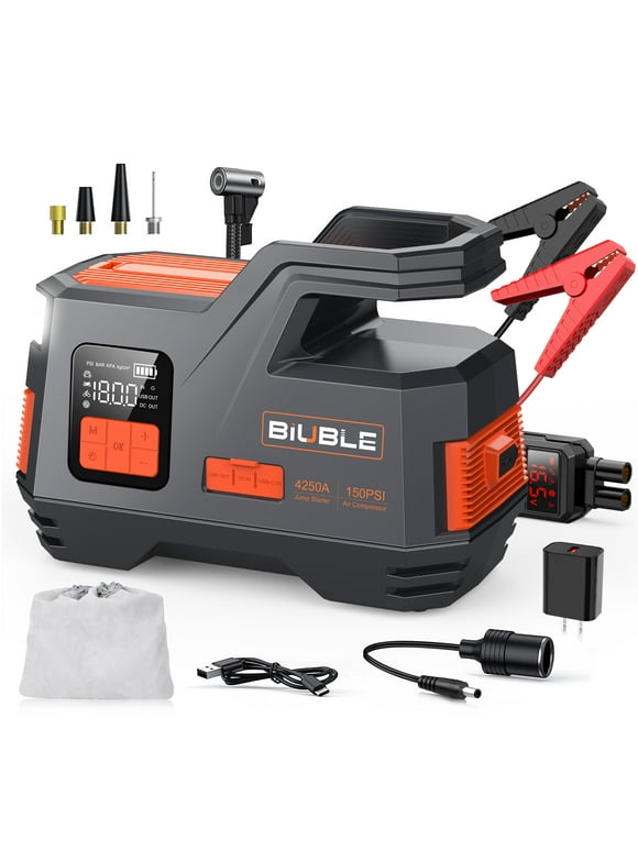 Air Compressor Jump Starters in Car Jump Starters - Walmart.com