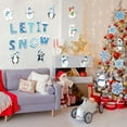 50 PCS Let It Snow Cutouts for Bulletin Board Decorations, Snowman ...