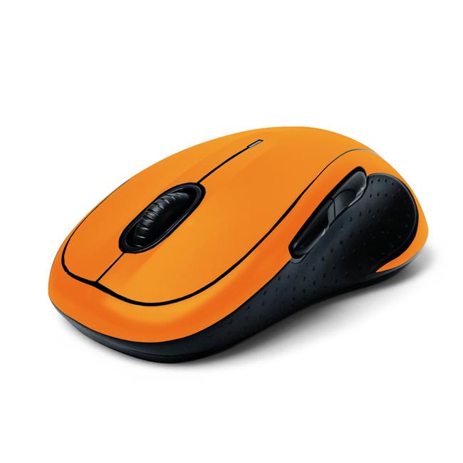 MightySkins LOGM5101.5-Solid Orange Skin for Logitech Control Plus M510 ...