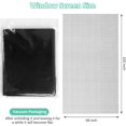 48x102 Inch Window Screen Replacement, DIY Adjustable Pet-Proof Patio ...
