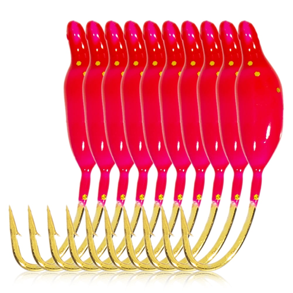 Click here for Oimzzr 10pcs Ice Fishing Jigs High Carbon Steel Ic... prices