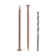 Yammee 15Pcs Copper Nails Tree Stump Killers Stump Removal Spikes for ...