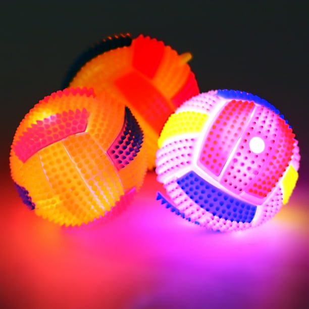 Legendog Pet Puppy Play Ball Elastic Led Light Dog Ball Dental Teething ...