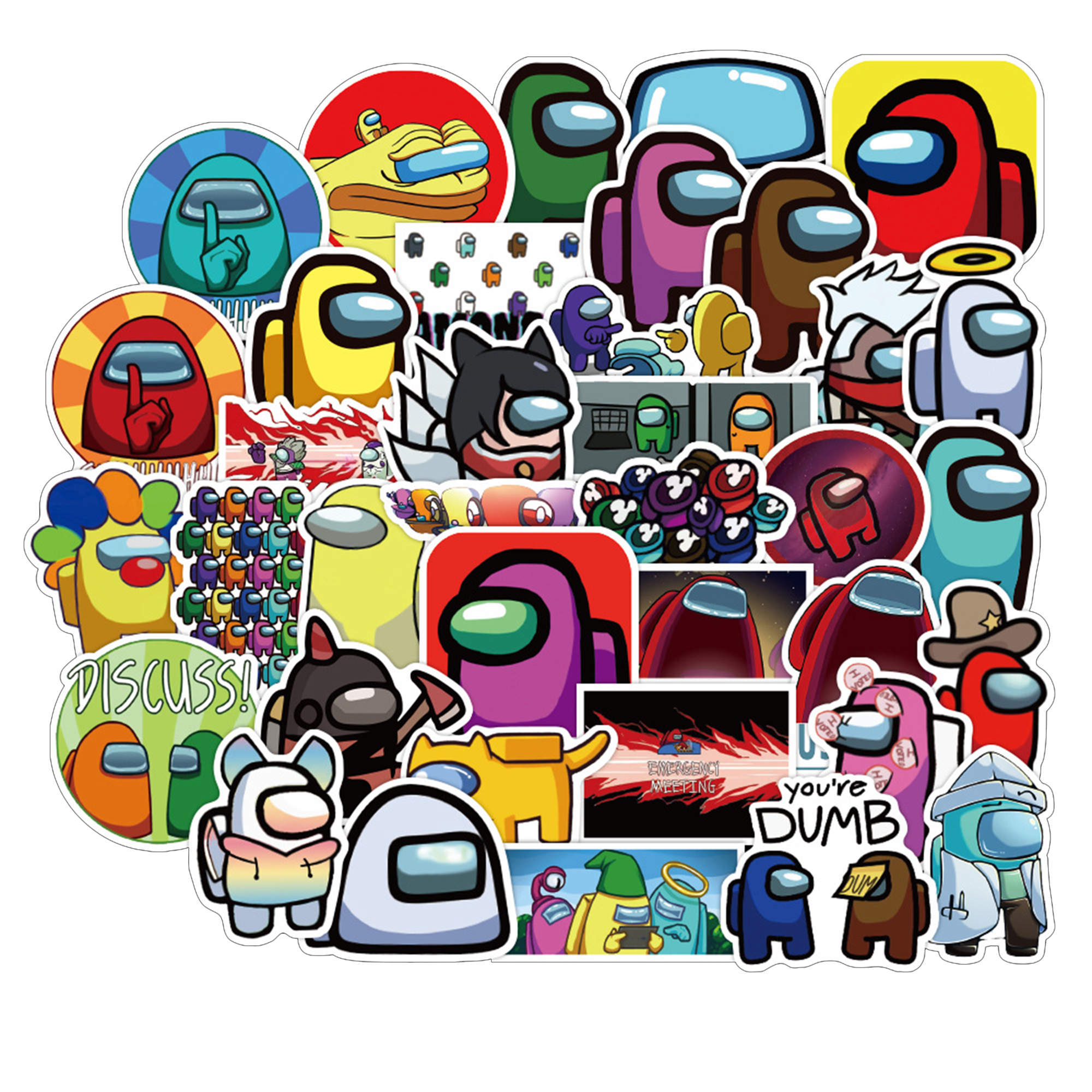 TFFR Vinyl Stickers Pack, Waterproof Popular Cartoon Game Decals for ...