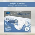 MoliCare Premium Incontinence Brief, 6D - Moderate Absorbency Adult ...